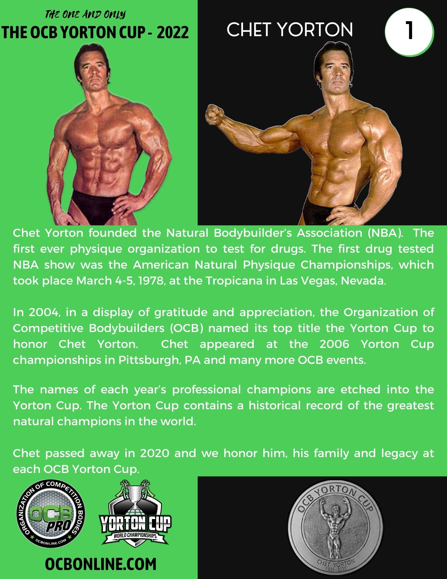 Natural Bodybuilding Contests | Physique Contests - OCBonline.com